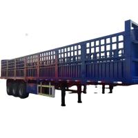 China Latest CIMC Fence semi-trailer Truck for sale