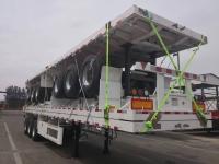 China CIMC Best Quality 3-4 Axles 60t New lowbed Low Bed Semi Trailer 3 Axles 80t Lowbed Lowboy Low Flatbed Trailer For Sale for sale