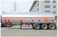 China CIMC Q345R 3 Axle 13150*2500*4100mm With Vacuum Insulation 26CBM 2 pressure gauges curb weight 15,200kgs LNG Tank Semi Trailer for sale