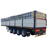 China High-Quality Africa Fence Semi Trailer: Ideal for Secure, Efficient Transport of Livestock, Animals, Equipment, and Heavy Load for sale
