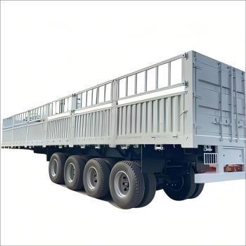 China Latest CIMC Fence semi-trailer Truck for sale