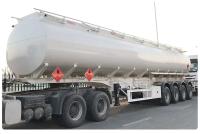 China CIMC 4 axles 54000liters 6 compartments Carbon steel transport liquid chemical petroleum food processing oil fuel tank trailer for sale