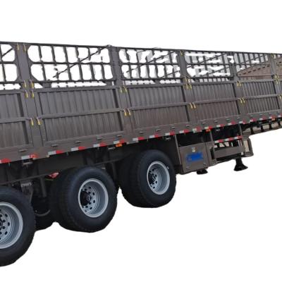 China CIMC is popular in Africa for pulling grain as well as containers and multi-purpose Fence semi-trailers for sale