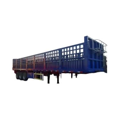 China High-Performance Fence Semi Trailer: Ideal for Secure, Efficient Transport of Livestock, Animals, Equipment, and Heavy Load for sale