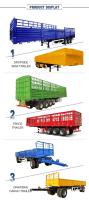 China High-Performance Fence Semi Trailer: Ideal for Secure, Efficient Transport of Livestock, Animals, Equipment, and Heavy Load for sale