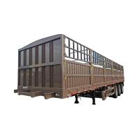 China High-Performance Fence Semi Trailer: Ideal for Secure, Efficient Transport of Livestock, Animals, Equipment, and Heavy Load for sale