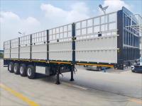 China CIMC High-Performance Fence Semi Trailer: Ideal for Secure, Efficient Transport of Livestock, Animals, Equipment, and Heavy Load for sale