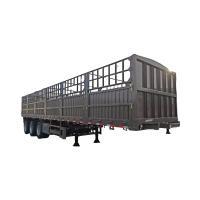 China CIMC is popular in Africa for pulling grain as well as containers and multi-purpose railing semi-trailers for sale