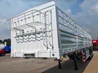 China CIMC is popular in Africa for pulling grain as well as containers and multi-purpose railing semi-trailers for sale
