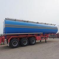 China CIMC SA240 Stainless Steel 3 axles high strength steel with vacuum insulation cryogenic pressure LNG Gas Tanker Semi Trailer for sale