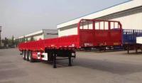 China CIMC 3/ 4 / 5 Axles stake fence 40 -100 ton factory sale Cargo transport truck stake fence sidewall flatbed semi trailer truck for sale
