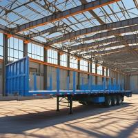 China CIMC Flatbed Trailer Latest Design For Optimal Performance Flatbed Semi Trailer for sale