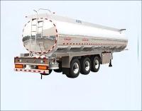 China 3 axles Capacity 42 m³ Stainless Steel 304 Single compartment Vacuum 12R22.5 18PR 12 tires 28T landing gear Liquid Tanker for sale