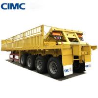 China The latest design of a car dedicated to Africa multi-use of high-strength steel manufacturing railing semi-trailer for sale