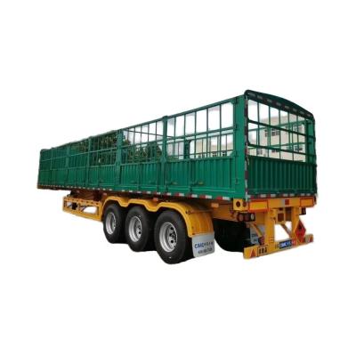 China CIMC 2024 New Design Fence Semi Trailer Truck Trailers Product for sale