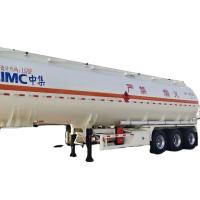 China CIMC 3 axles Capacity 42 m³ Stainless Steel 304 Single compartment Vacuum 12R22.5 18PR 12 tires 28T landing gear Liquid Tanker for sale