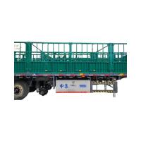 China CIMC High Quality 3-Axle Fence-Type Freight Semi- Trailer High-Strength Steel Cargo Trailer for sale