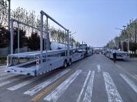 China New double-layer steel design for car towing, trailer, transport vehicle, semi-trailer for sale for sale