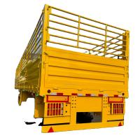 China CIMC 2024 New Design Fence Semi Trailer Truck Trailers Product for sale