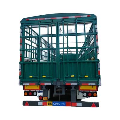 China CIMC 2024 New Design Fence Semi Trailer Truck Trailers Product for sale
