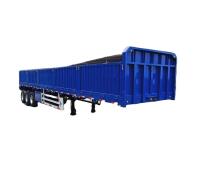 China CIMC customized in various sizes and colors steel starting from 6T with 3 axle Chinese truck cargo fence trucker semi trailer for sale
