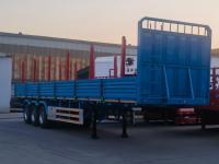China CIMC customized in various sizes and colors steel starting from 6T with 3 axle Chinese truck cargo fence trucker semi trailer for sale
