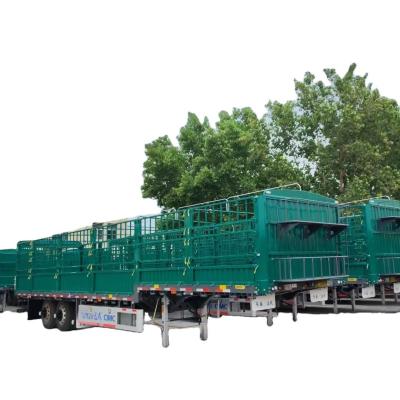 China CIMC 3-axle Fence Truck Cargo Semi Trailer China Supplier Direct Sales Fence semi trailer for sale