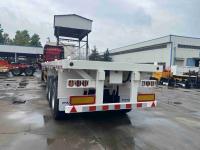 China CIMC Truck 3-axle Flatbed Semi-trailer Offers High-quality Semi-trailer Customization for sale