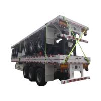 China Chinese Hot Selling Semi-trailer Flatbed Board Semi-trailer Maximum Load 100T Chinese Manufacturer Customized for sale