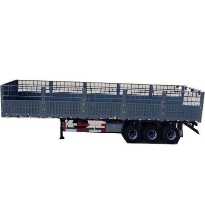 China CIMC High Quality New Design Fence cargo trailer for sale
