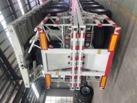 China China's New 40 50 Foot Flatbed Container Transport Truck Trailer 4-axle Flatbed Semi-trailer for sale