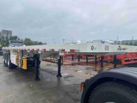 China 3-axle Flatbed Semi-trailer CIMC Semi-trailer Truck Trailer China Manufacturer Direct Sales for sale