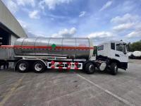 China CIMC 3 / 4 Axles Liquid Nitrogen natural gas Lpg Tanker Truck and Semi Trailer Propane Transport Road Tanker for sale
