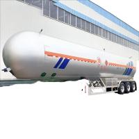 China CIMC semi-trailer manufacturers provide 3-axle pressure vessel semi-trailer new tanker at low price for sale