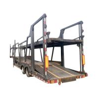 China CIMC Factory Direct Stainless Steel 2/3 Axle  8-9 Land Road Car Transport Semi Trailer for sale
