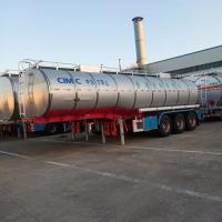 China Cimc High Quality Good Price Cargo Truck 3-Axle Fuel Semi Trailer Fuel Tank truck for sale