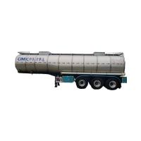 China CIMC Second Hand Diesel Fuel Tanker Truck 6x4 Drive Wheel Manual Transmission Oil Water Chemical Storage Refueling Steel Storage for sale