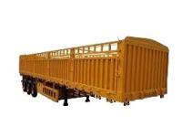 China New Design Fence Semi Trailer For Animals Transportation Or Heavy Duty Transportation for sale