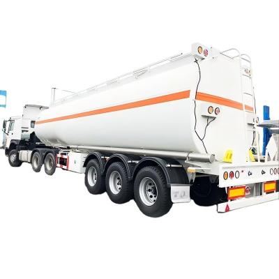 China CIMC 3 Axle 30000L/40000L/50000L /60000L Carbon /Stainless Steel Oil/Fuel/Diesel/Gasoline/Water/Milk Tanker Truck Semi Trailer for sale