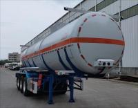 China CIMC latest process high-strength steel three-axle oil tank semi-trailer for sale