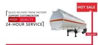 China CIMC latest process high-strength steel three-axle oil tank semi-trailer for sale
