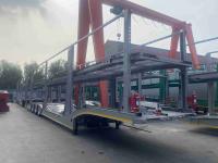 China 2-3 Axes Vehicle Transport Semi Truck Trailer 9 Car Transport Vehicle Semi Trailer for sale