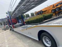 China Double-layer Steel Design For Car Towing Trailer Transport Vehicle Semi-trailer for sale