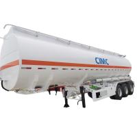 China CIMC manufactures high-quality three-axle liquid tank cars with a maximum load capacity of 60000L for sale