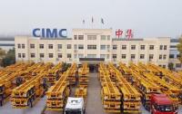 China CIMC 2/3 Axles 12 Units Tires 12400*2480*1560mm Mechanical Suspension 60T Payload Skeleton Semi Trailer for sale