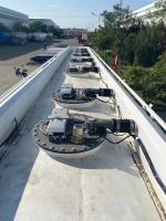 China CIMC's latest high-strength steel 3-axle oil tank semitrailer for sale