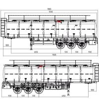 China CIMC Second Hand Diesel Fuel Tanker Truck 6x4 Drive Wheel Manual Transmission Oil Water Chemical Storage Refueling Steel Storage for sale