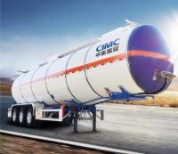 China Customized Chinese 60t Load Heavy Fuel Tanker Truck Semi Trailer for sale
