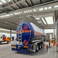 China Industrial Transportation Semi-Trailer Large 60000 Liter Aluminum Alloy Hydraulic Oil Storage Tanks for sale