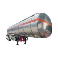 China China's High-quality 3-axle Aluminum Alloy Oil Tanker Maximum Load Capacity Of 60000L for sale